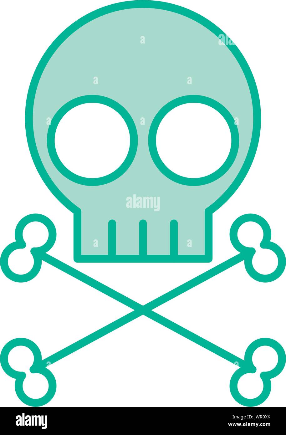 skull danger sign icon Stock Vector Image & Art - Alamy