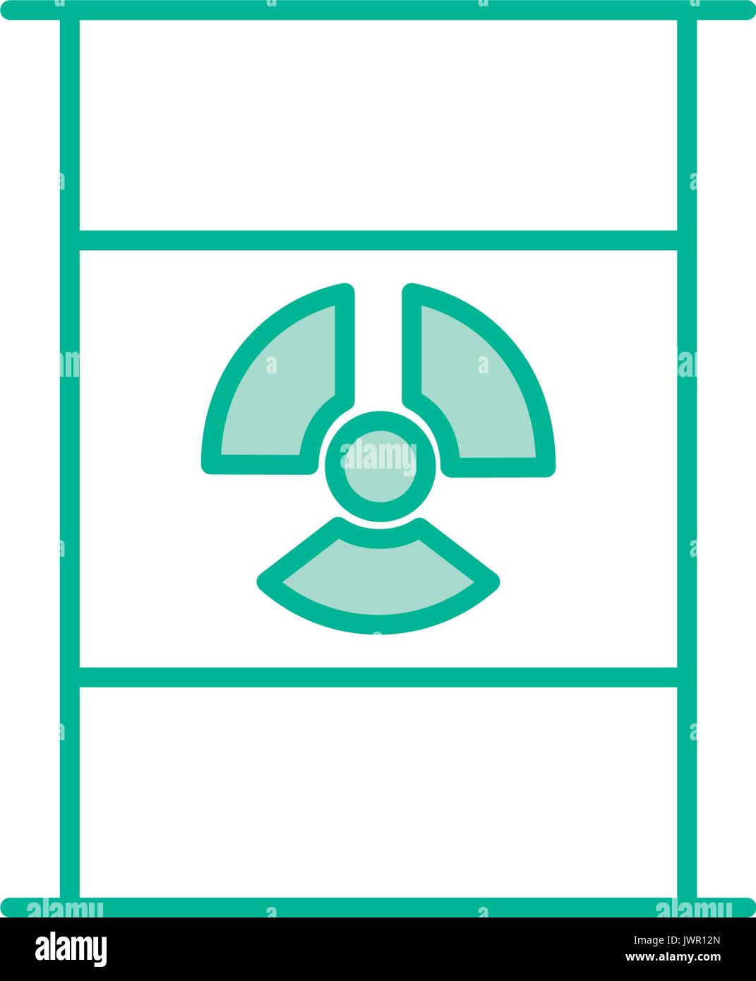 nuclear barrel isolated icon Stock Vector Image & Art - Alamy