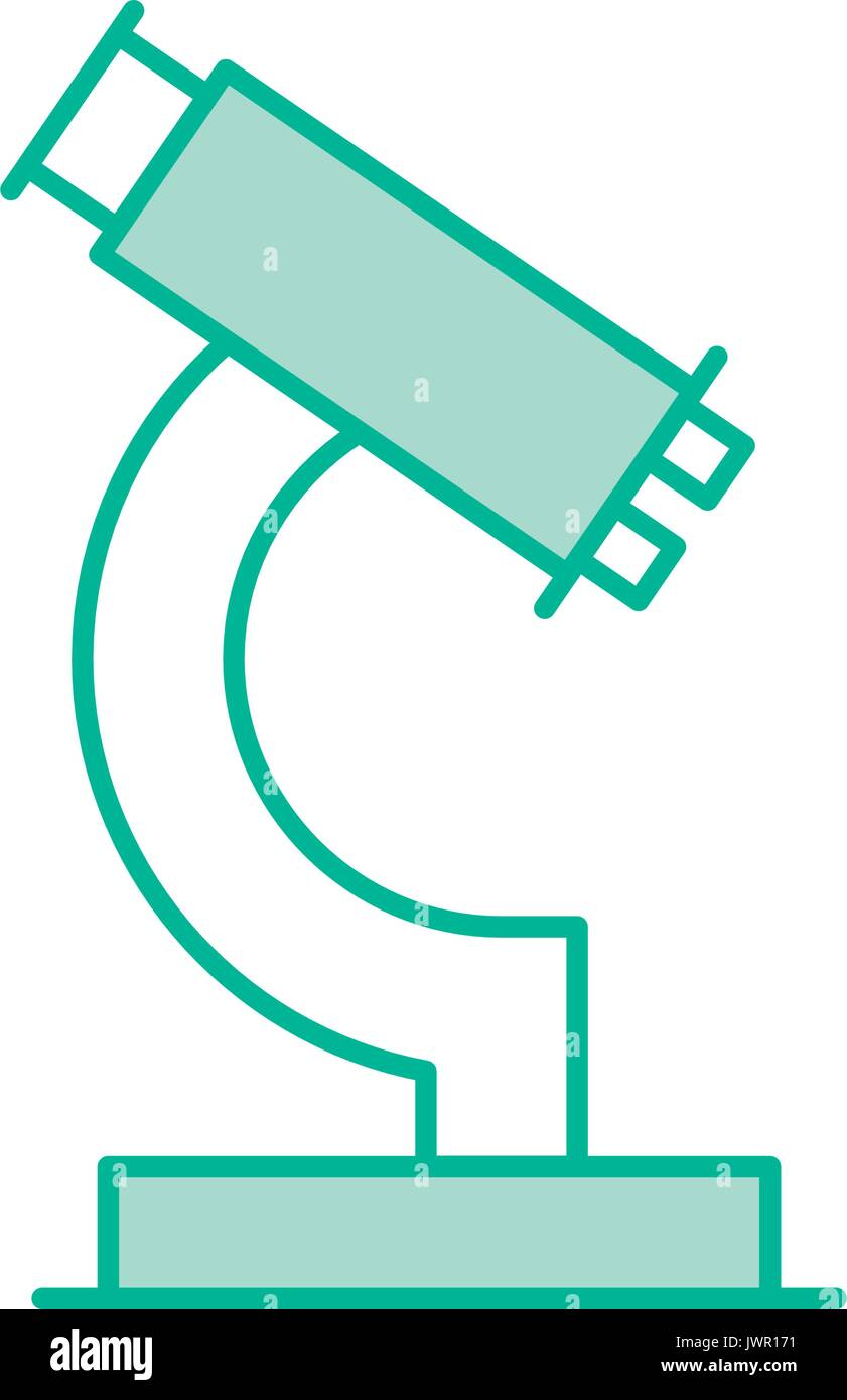 laboratory microscope isolated icon Stock Vector Image & Art - Alamy