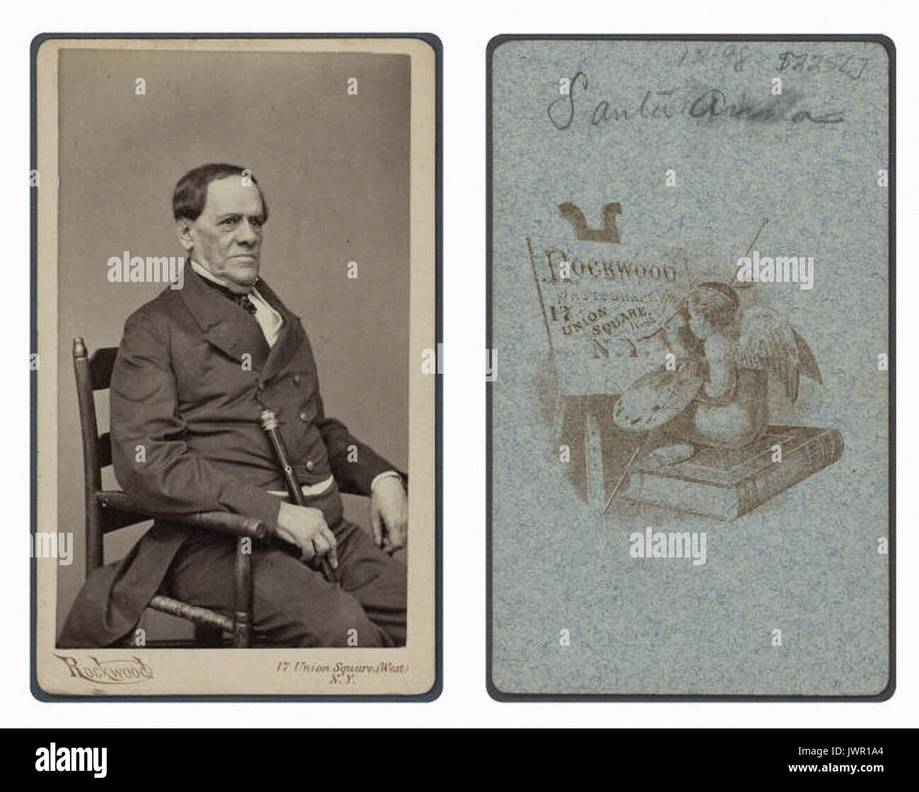 Antonio Lopez de Santa Anna Stock Photo - Alamy