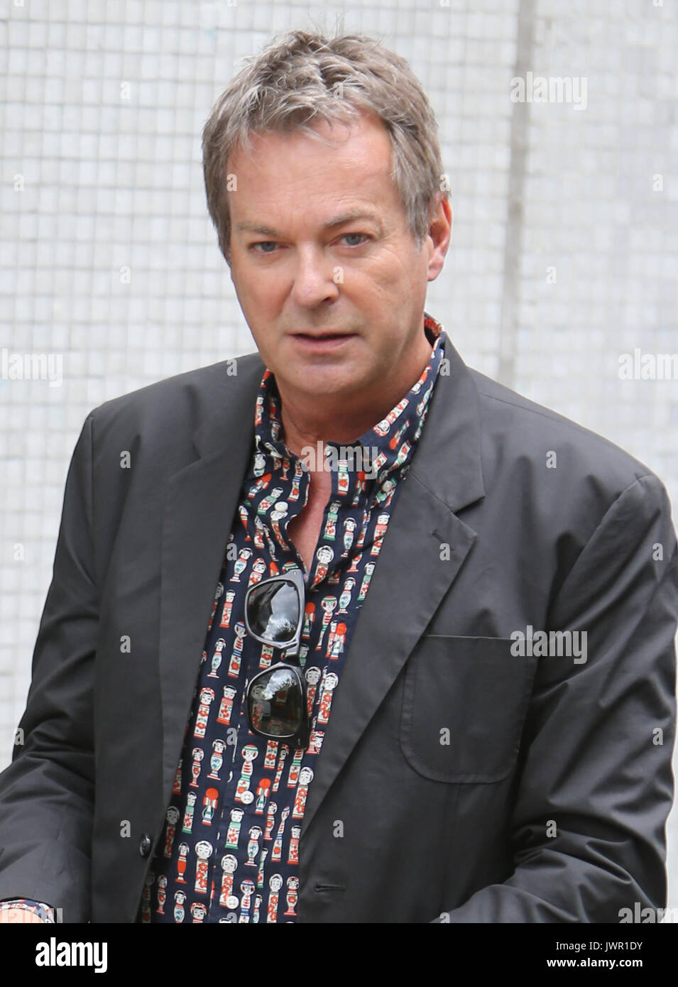 Julian Clary outside ITV Studios Featuring: Julian Clary Where: London ...