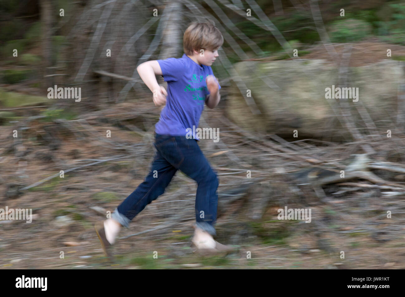 Boy preteen exercise hi-res stock photography and images - Alamy