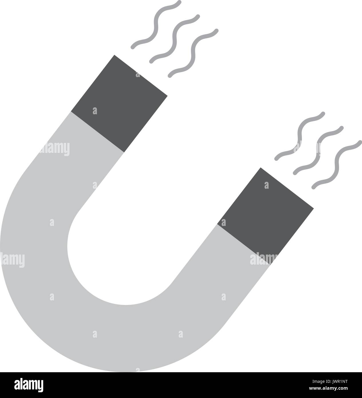 Magnetite magnetism Stock Vector Images - Alamy