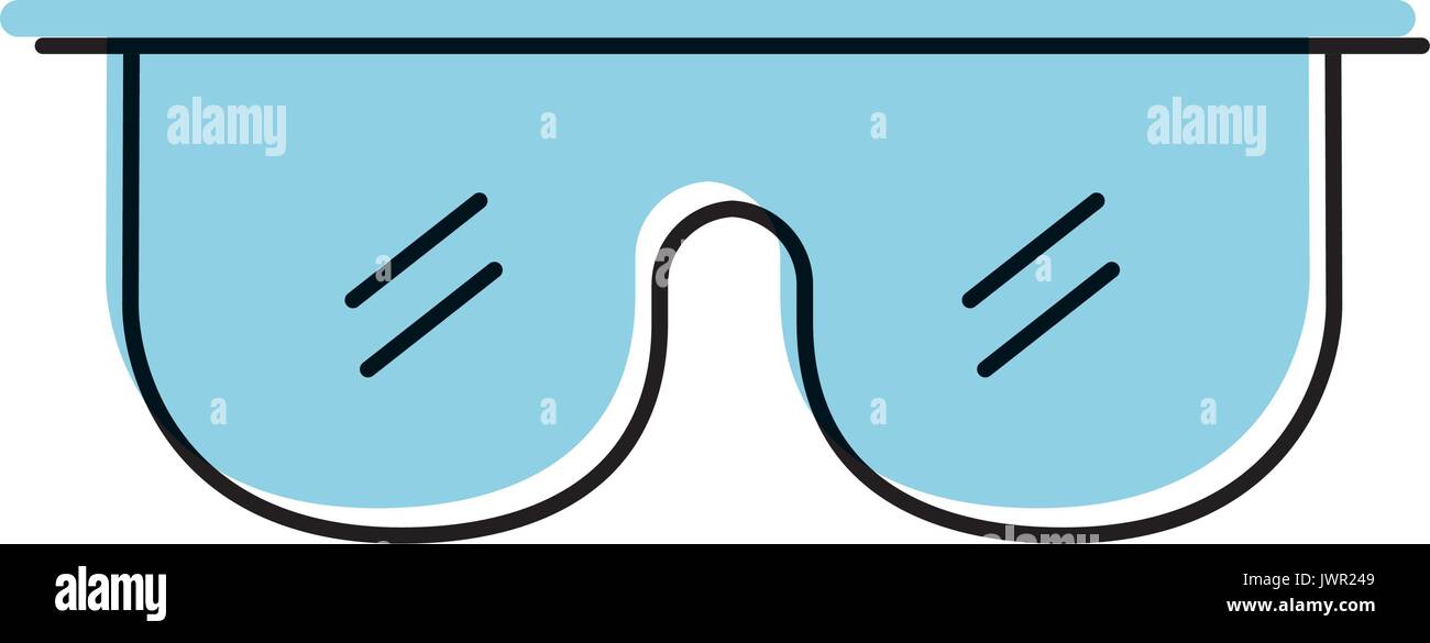 laboratory glasses isolated icon Stock Vector Image & Art - Alamy