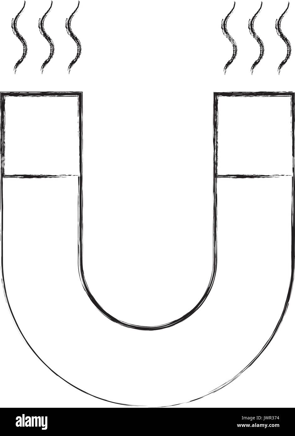 Magnetism clip art Stock Vector Images - Alamy