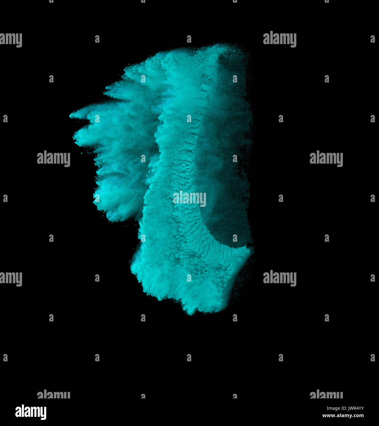 Powder paint explosion hi-res stock photography and images - Alamy