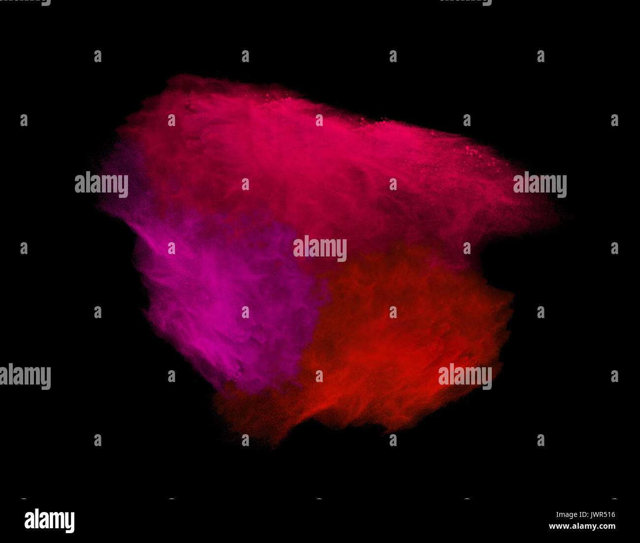 Powder paint explosion hi-res stock photography and images - Alamy