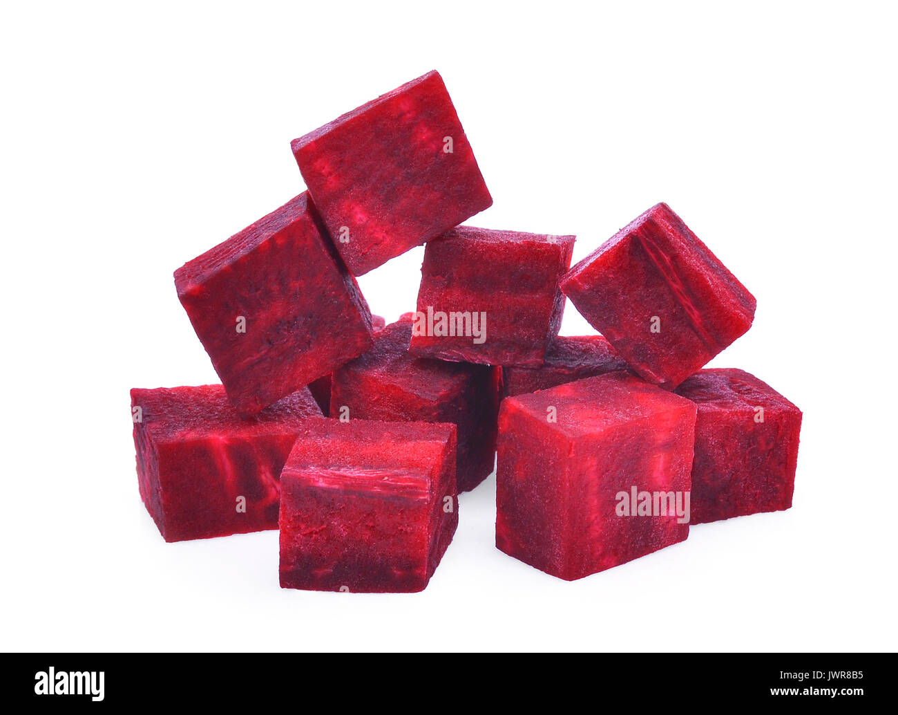 Organic beetroot cut cubes hi-res stock photography and images - Alamy