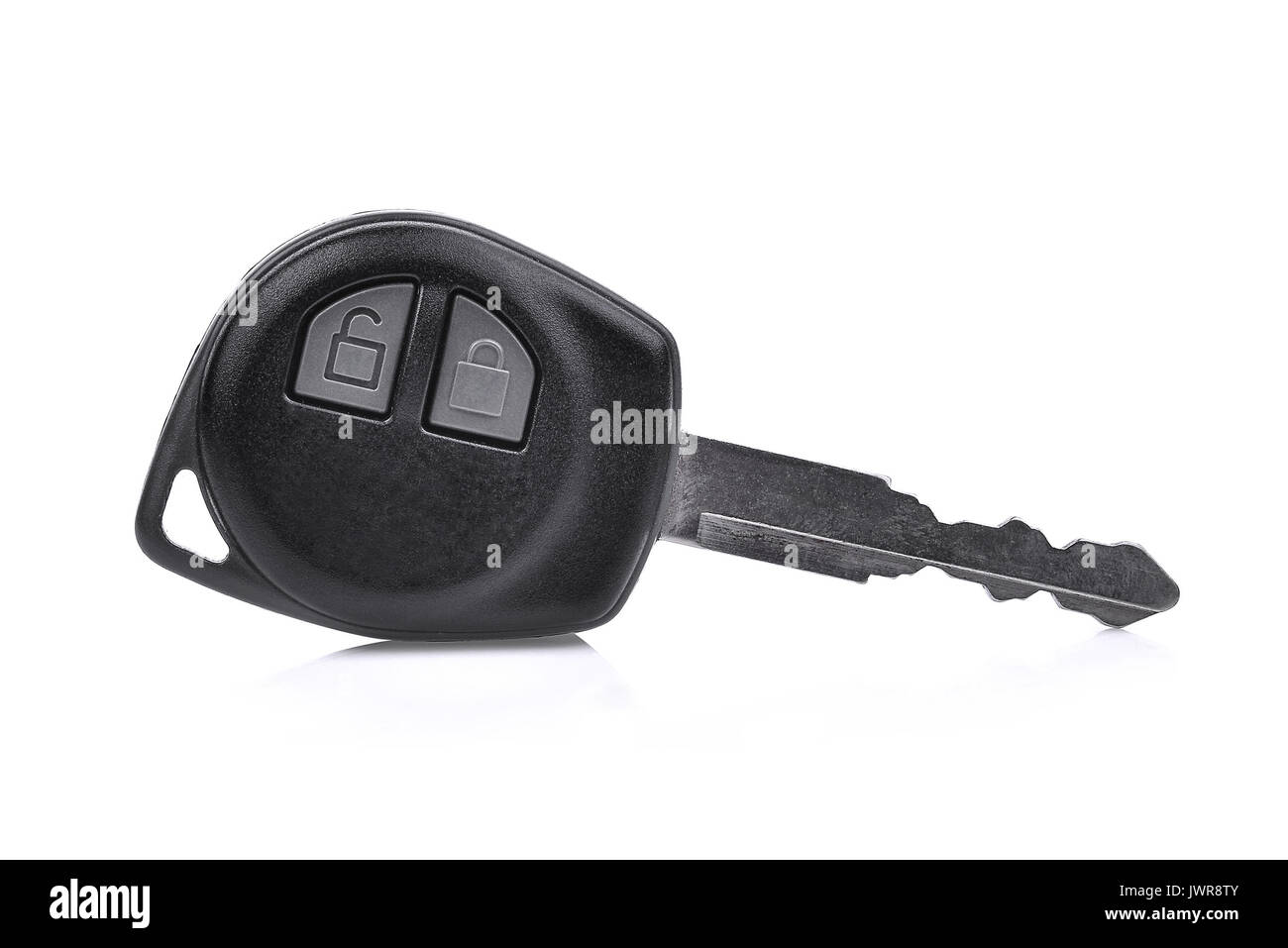 remote radio car key isolated on white background Stock Photo - Alamy