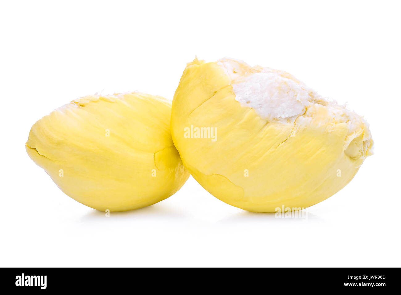 yellow durian ,king of fruits and tropical fruit isolated on white ...