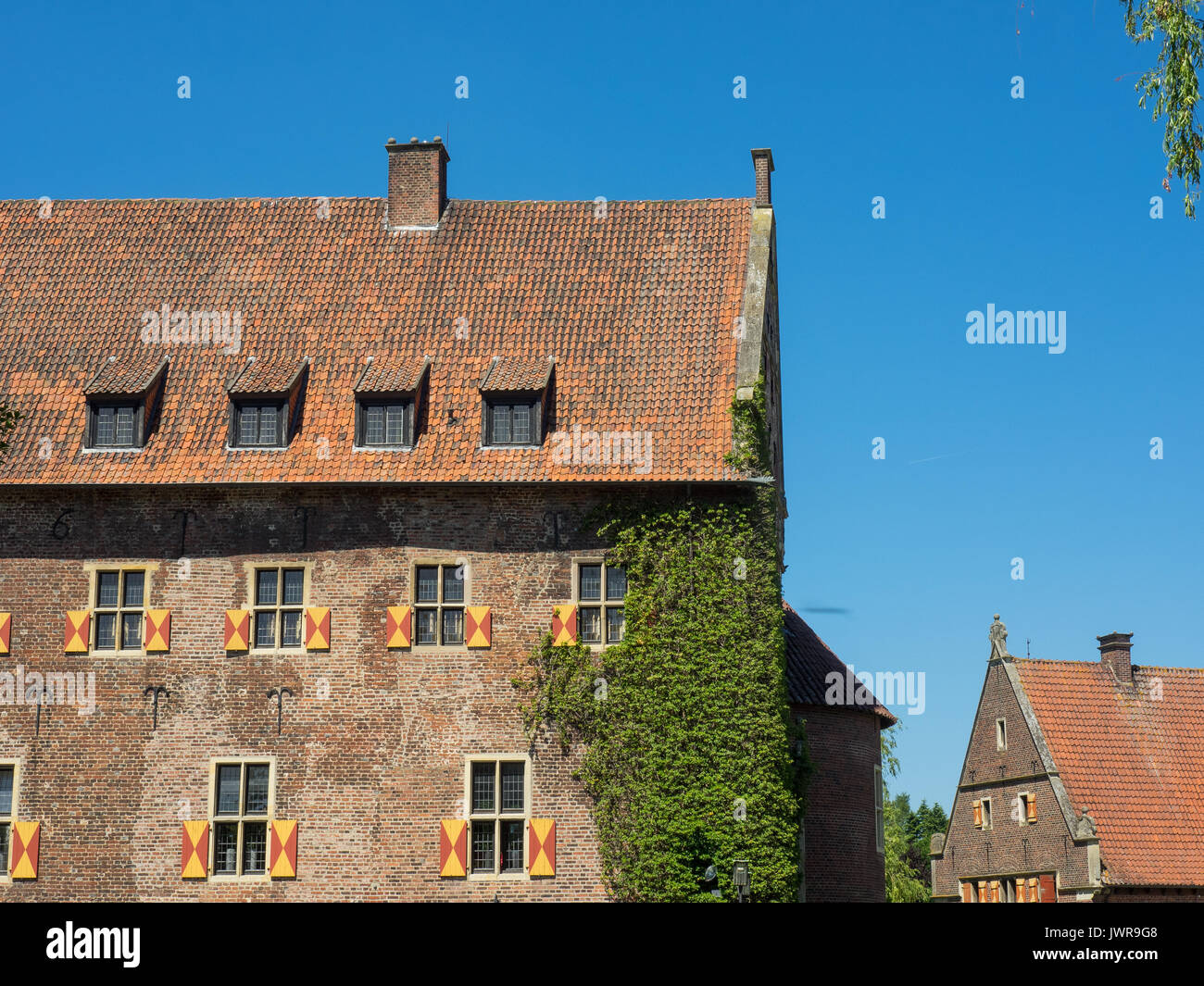 the castle of raesfeld in germany Stock Photo - Alamy