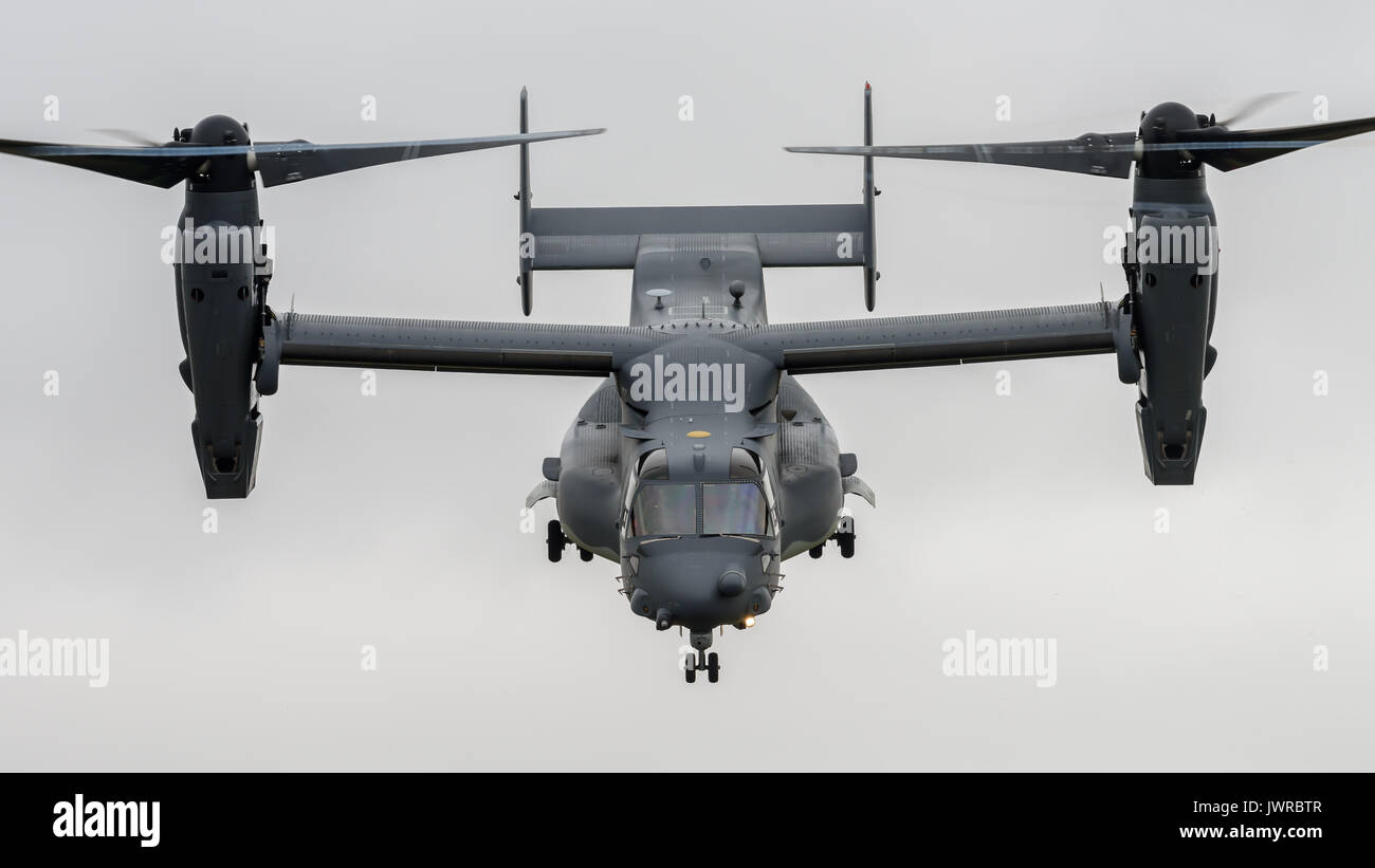 CV-22 Osprey Tilt-Rotor Participates at the Royal International Air ...