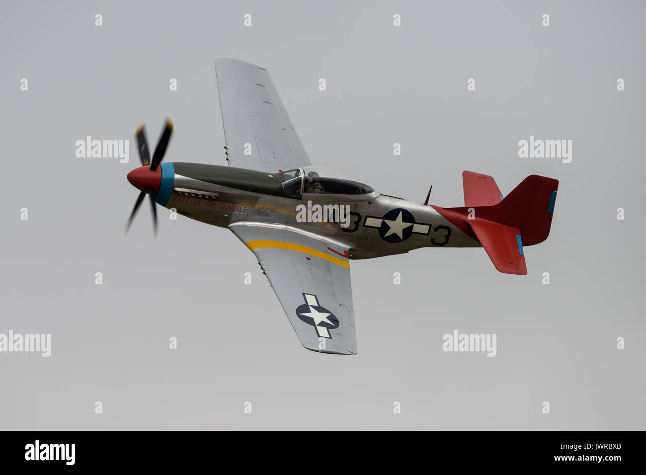 P 51 mustang cockpit hi-res stock photography and images - Alamy