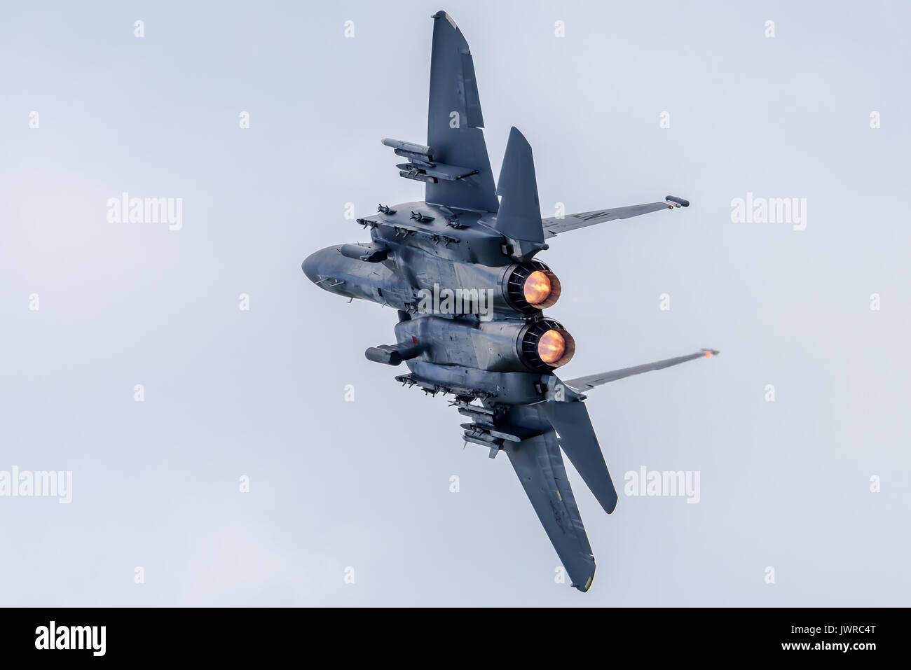 F-15 Eagle fighter Jet Stock Photo - Alamy