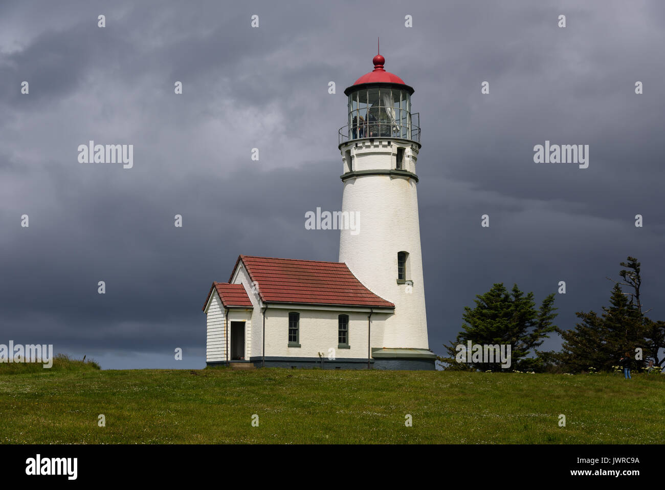 Cape Blanco Lighthouse Stock Photo - Alamy