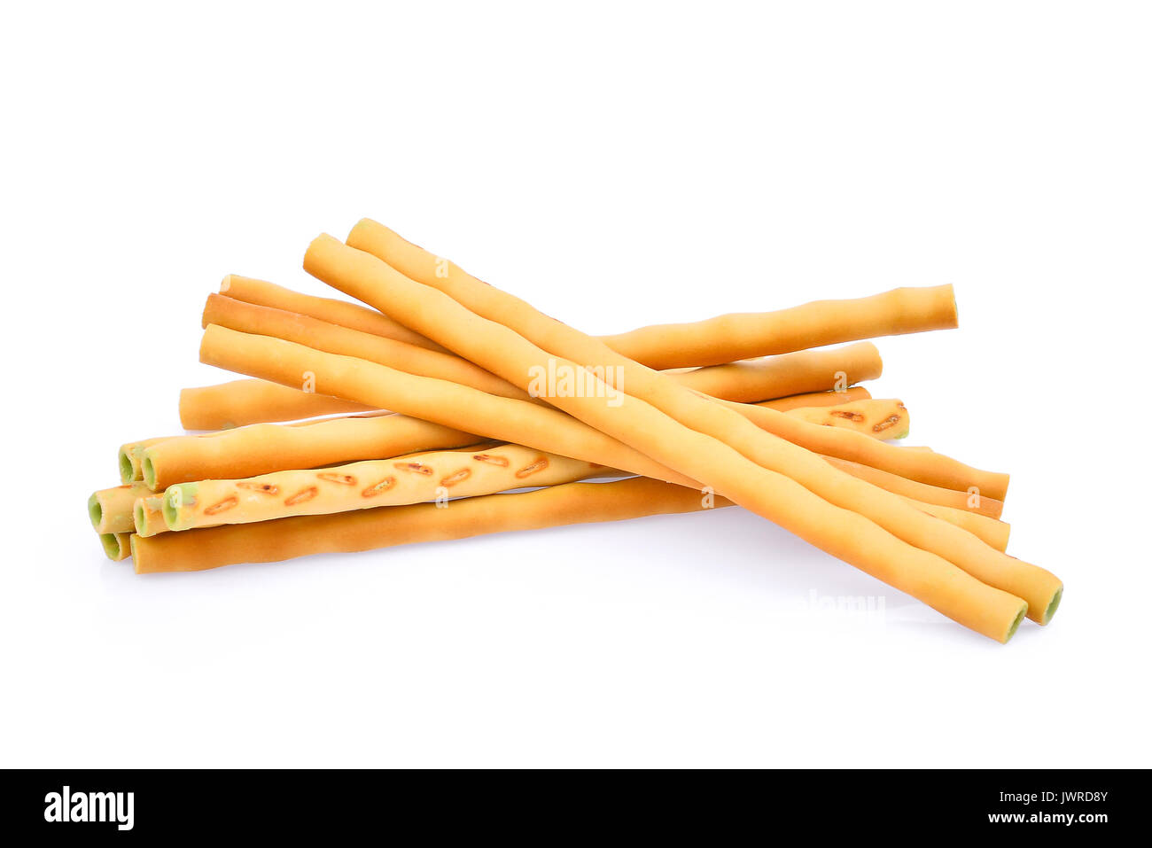 biscuit stick, sweet dessert isolated on white background Stock Photo ...