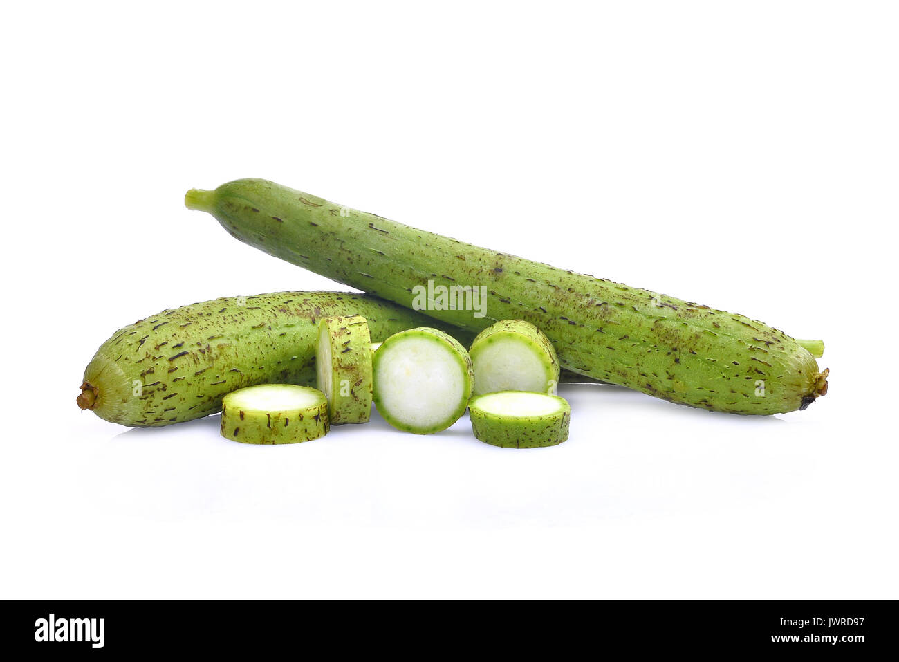 Sponge gourd white background hi-res stock photography and images - Alamy