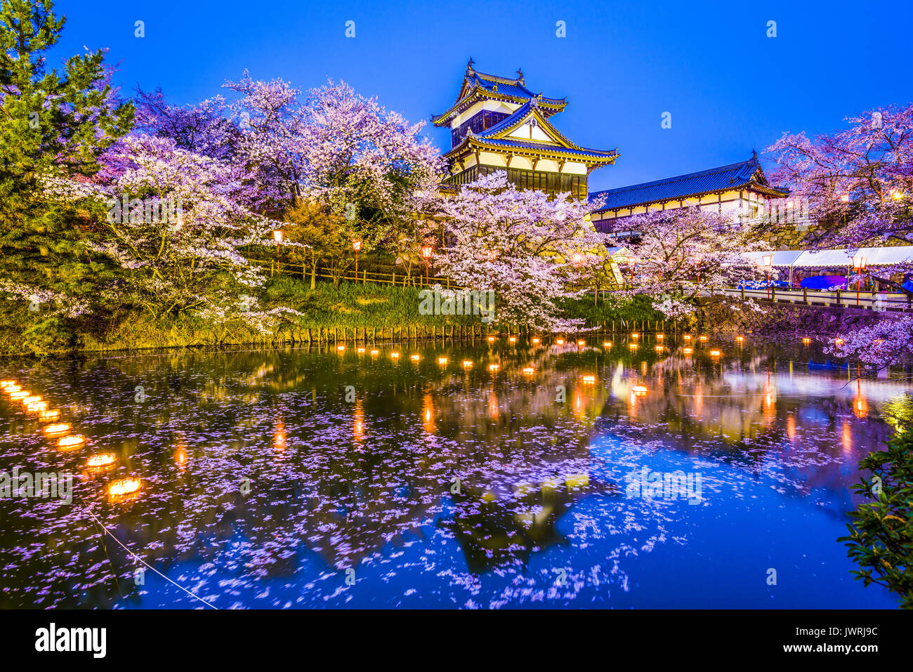 Nara, Japan at Koriyama Castle in the spring season Stock Photo - Alamy