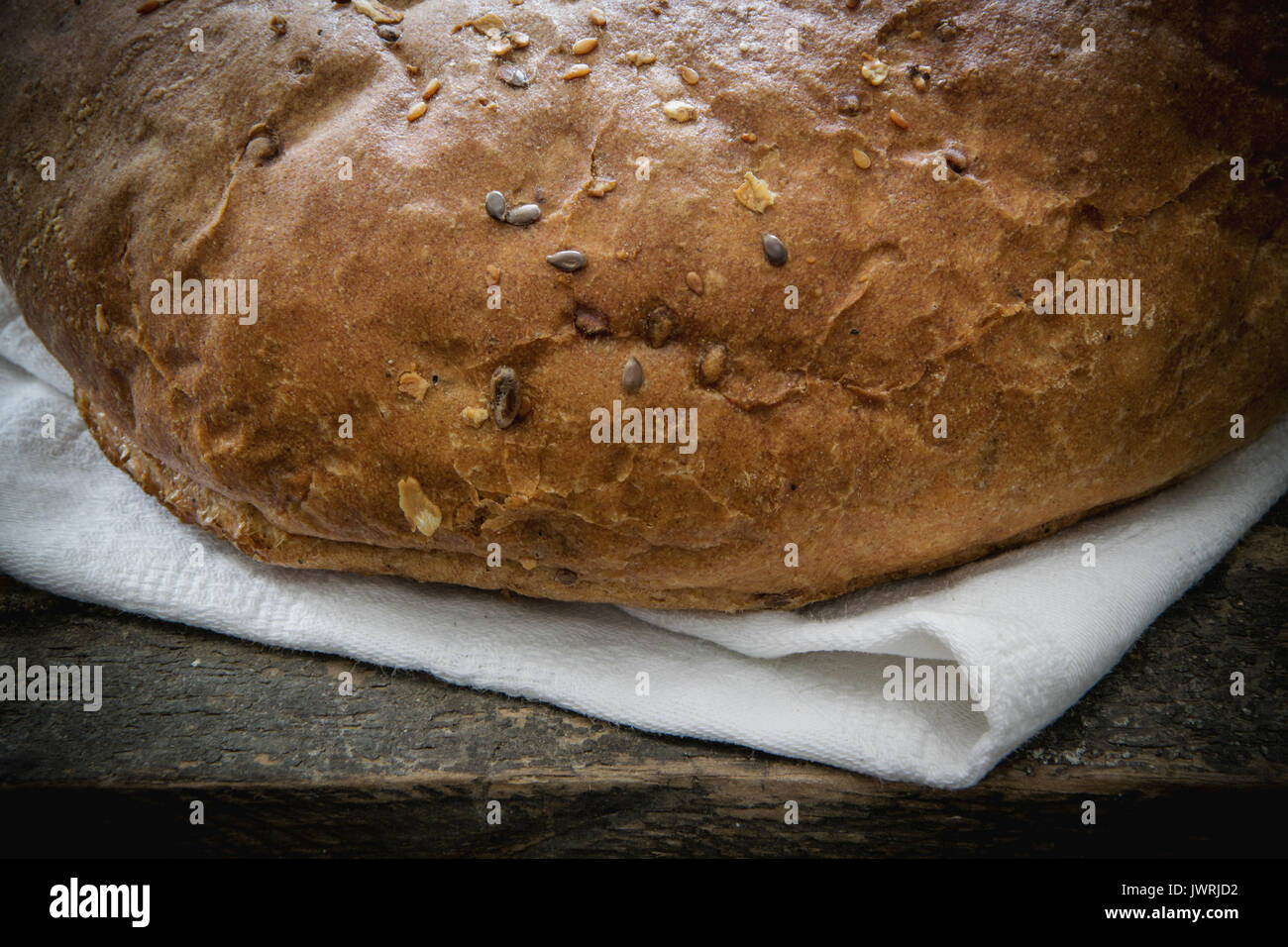 Traditional homemade whole wheat bread Stock Photo - Alamy