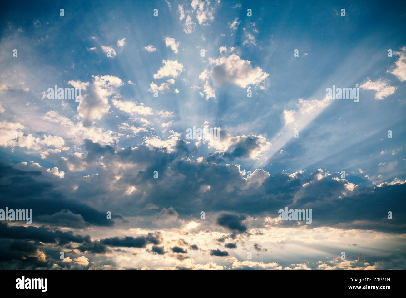 dramatic sky, cloud after rain Stock Photo - Alamy