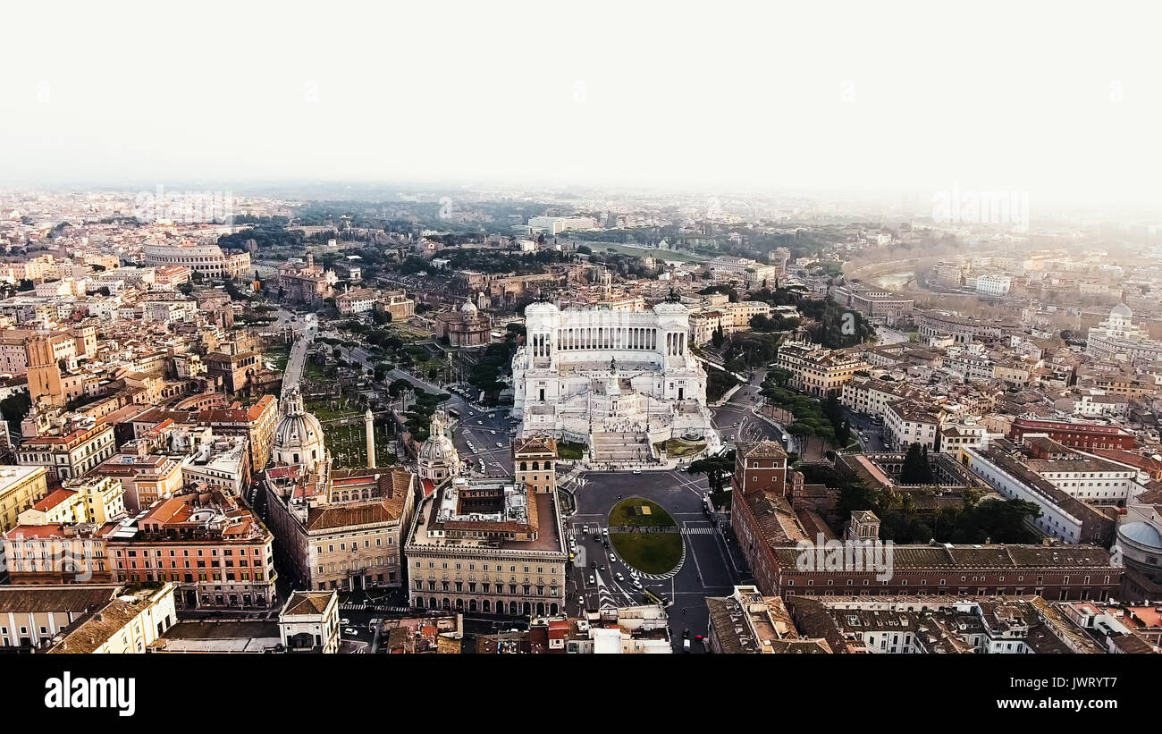 Rome aerial view hi-res stock photography and images - Alamy