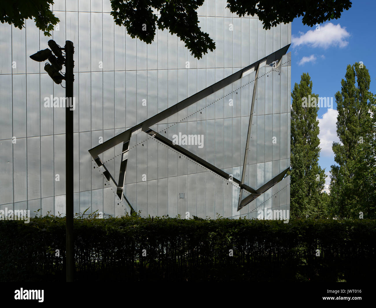 Jewish Museum, Berlin Germany. Architect: Daniel Libeskind Stock Photo ...