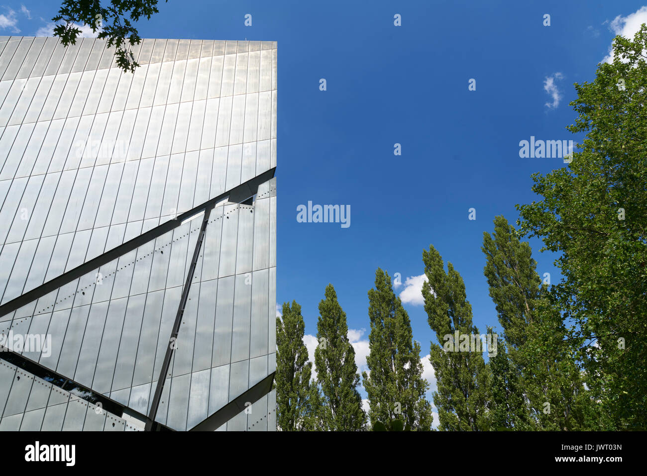 Jewish Museum, Berlin Germany. Architect: Daniel Libeskind Stock Photo ...