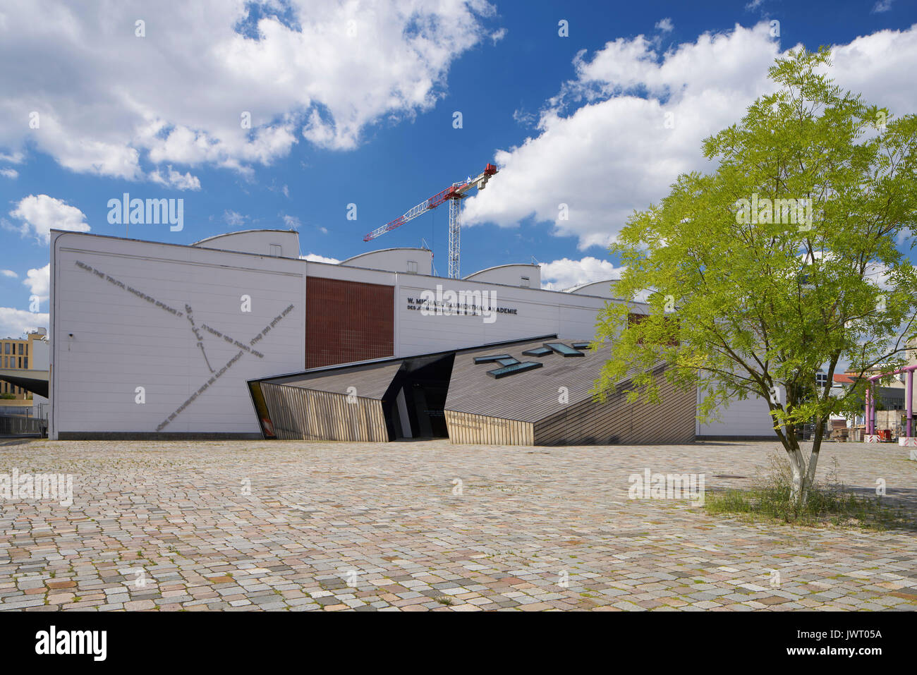 Jewish Museum, Berlin Germany. Architect: Daniel Libeskind Stock Photo ...