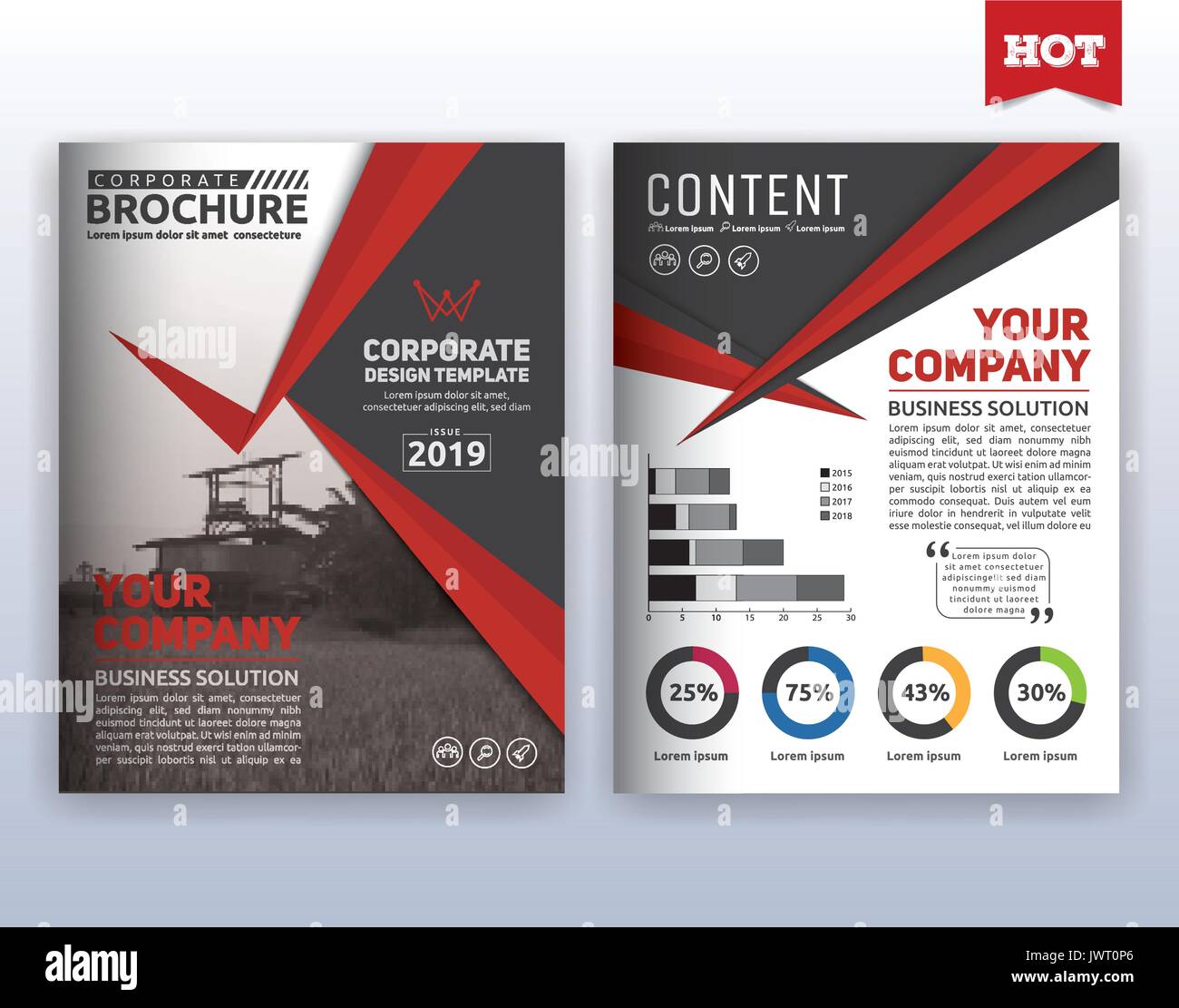 Multipurpose modern corporate business flyer layout design. Suitable ...