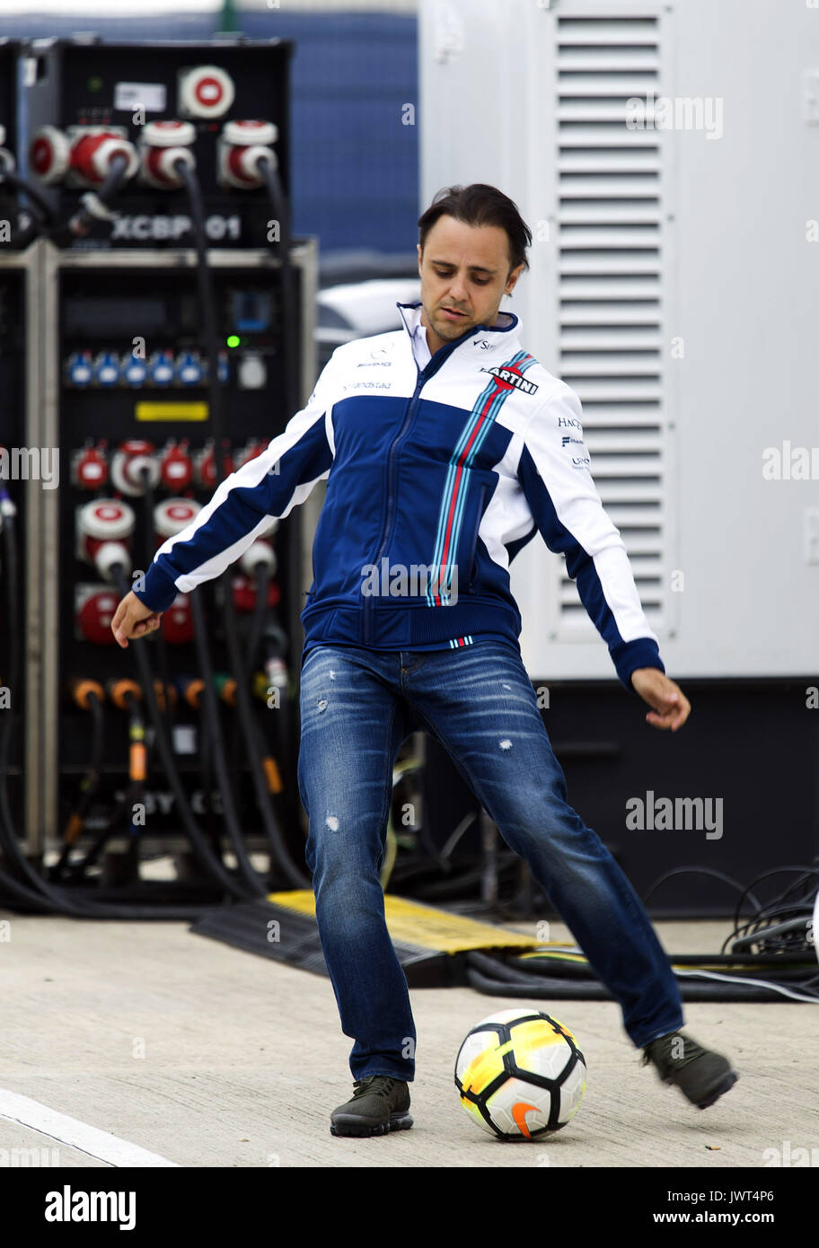 Formula One (F1) - British Grand Prix - Arrivals Felipe Massa practices ...