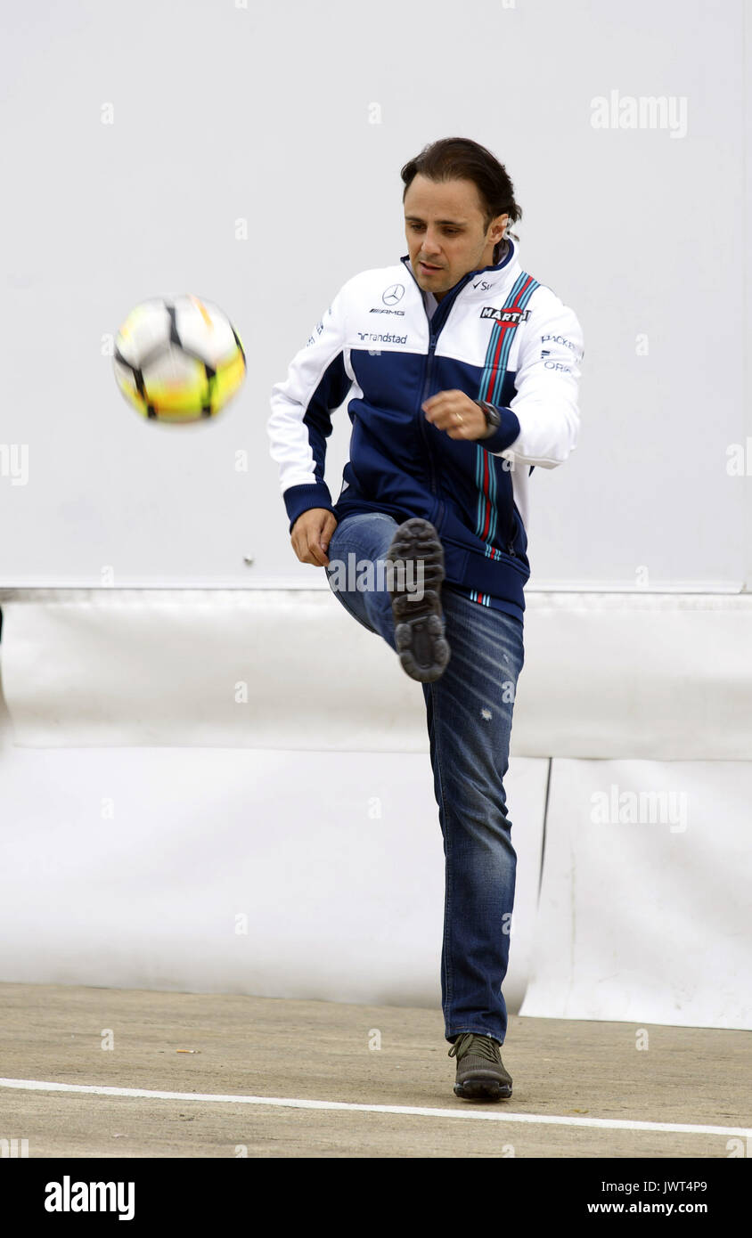 Formula One (F1) - British Grand Prix - Arrivals Felipe Massa practices ...