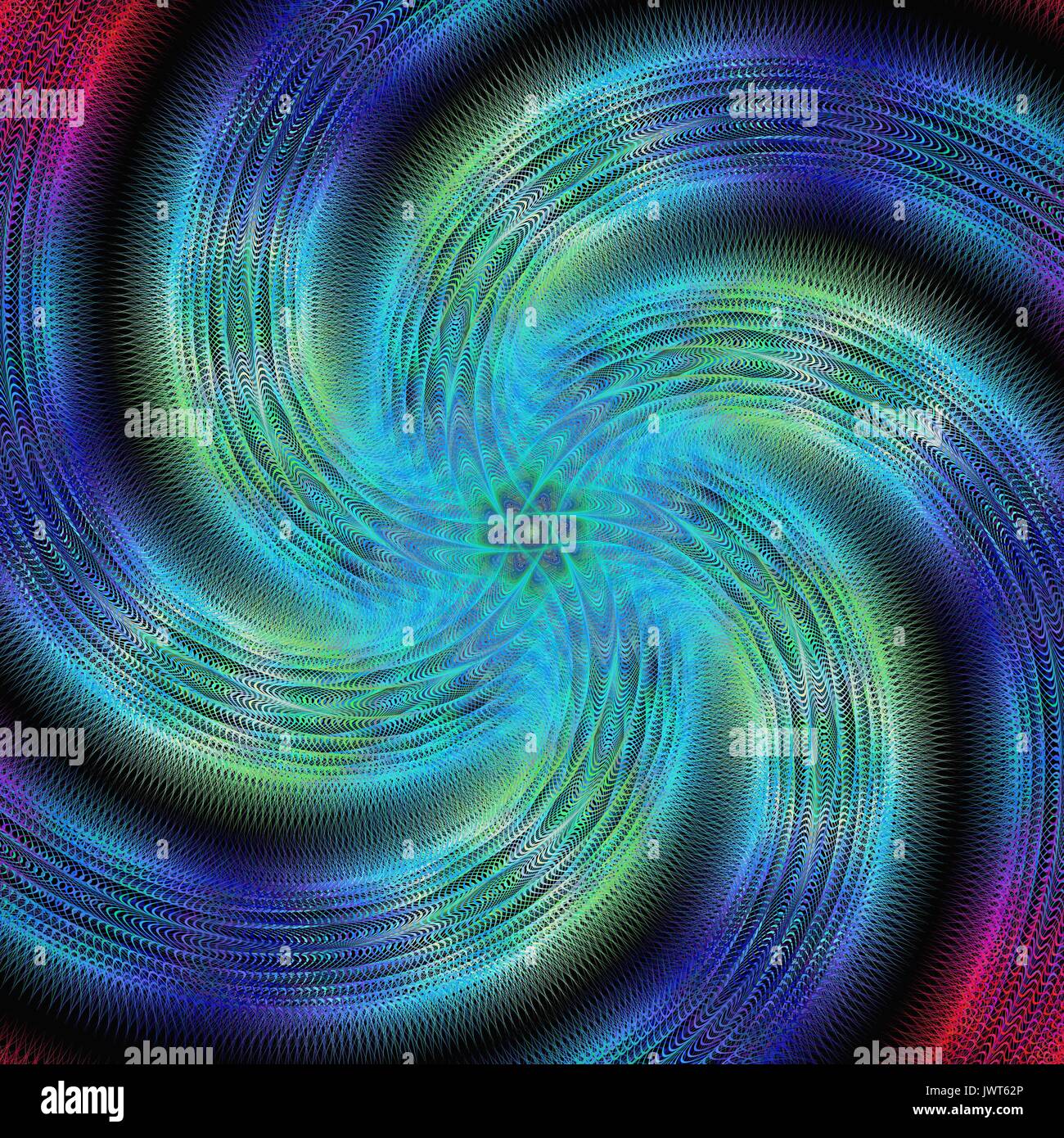 Spiral rotating spinning design Stock Vector Images - Alamy