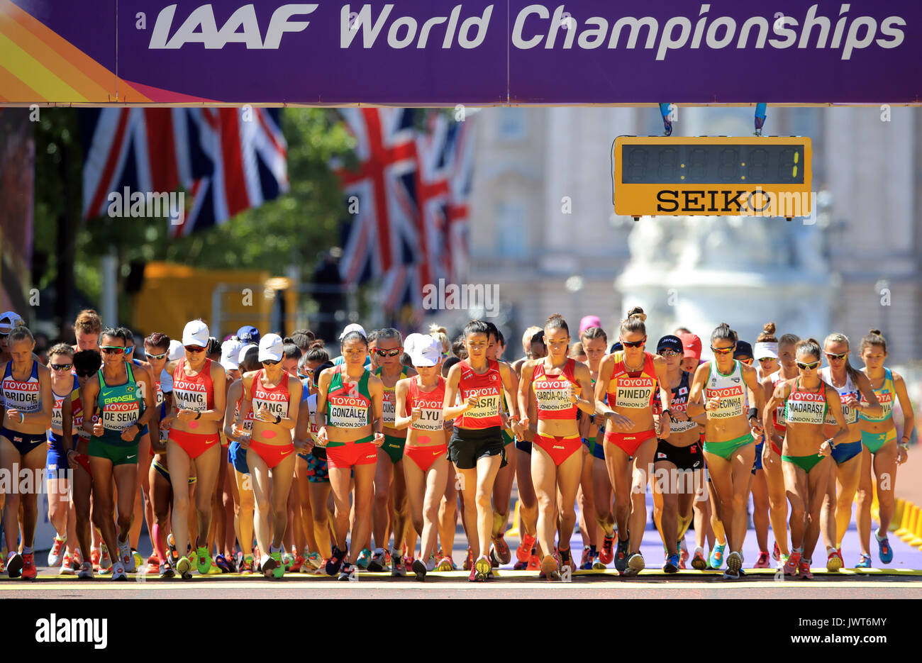 Womens 20km race walk 2017 hi-res stock photography and images - Alamy