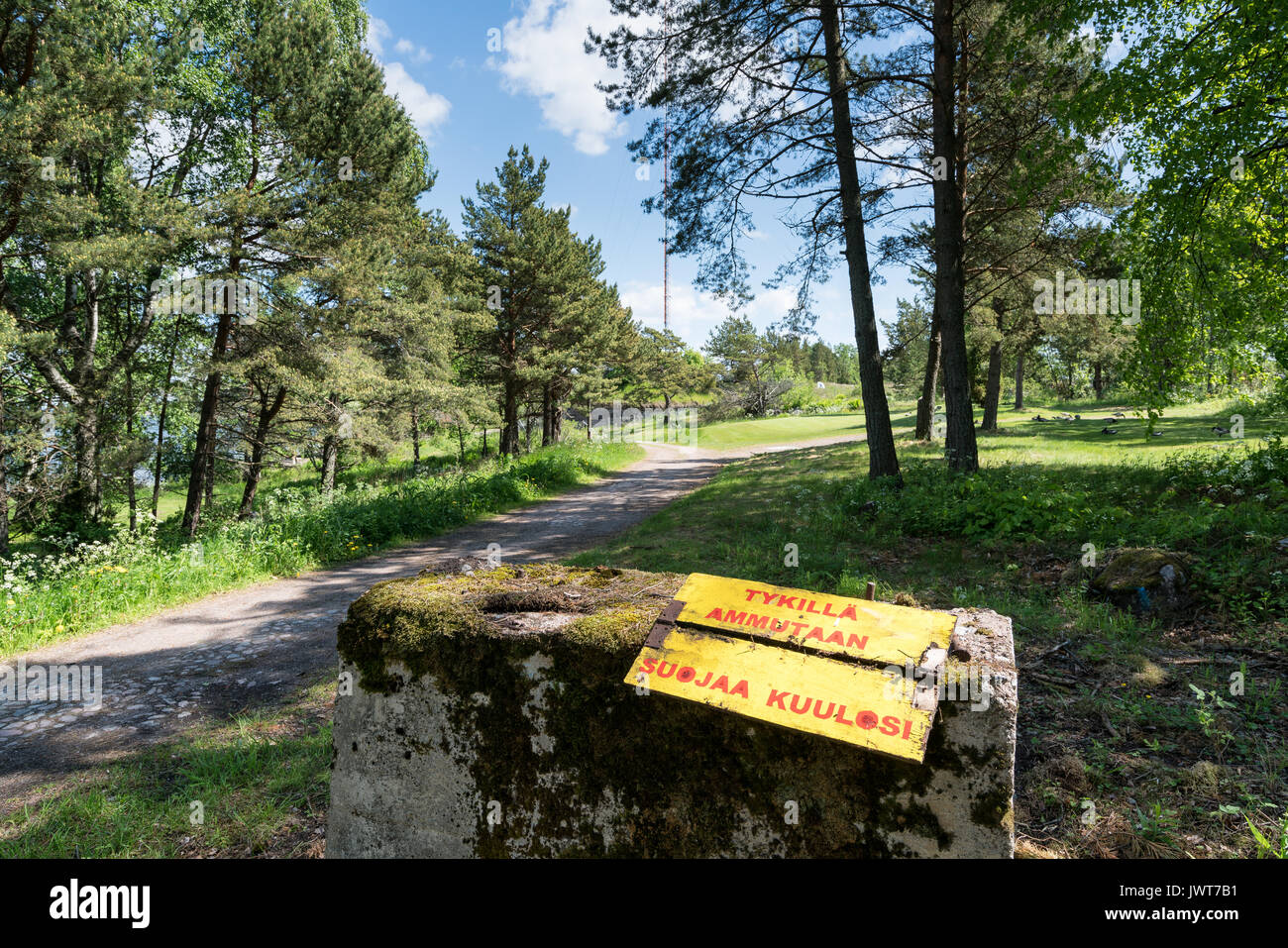 Visiting the former military island called Isosaari, Helsinki, Finland ...