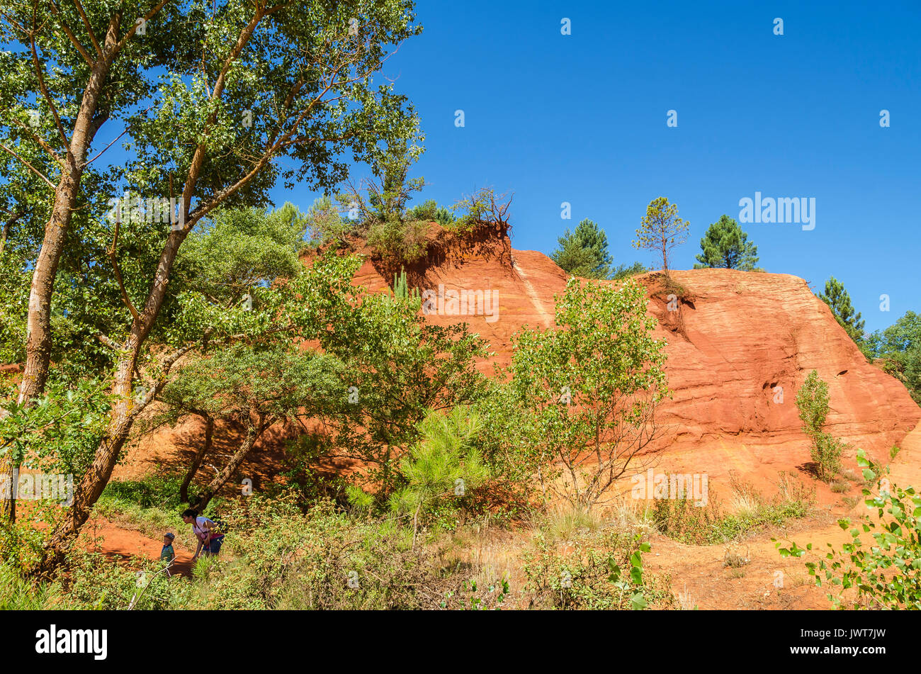 RUSTREL, VAUCLUSE 84 FRANCE Stock Photo - Alamy