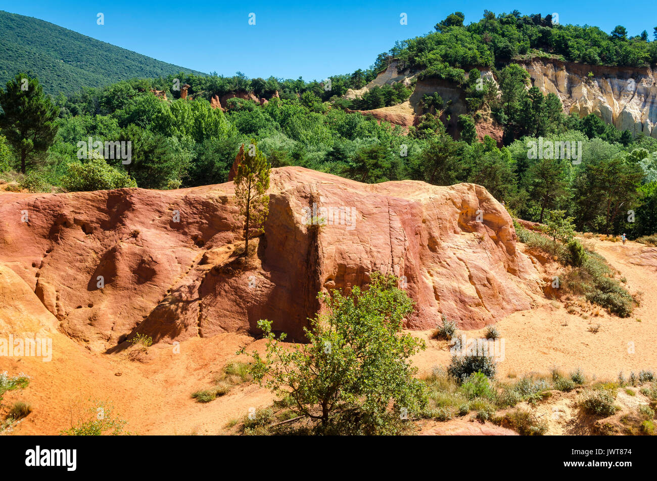 RUSTREL, VAUCLUSE 84 FRANCE Stock Photo - Alamy