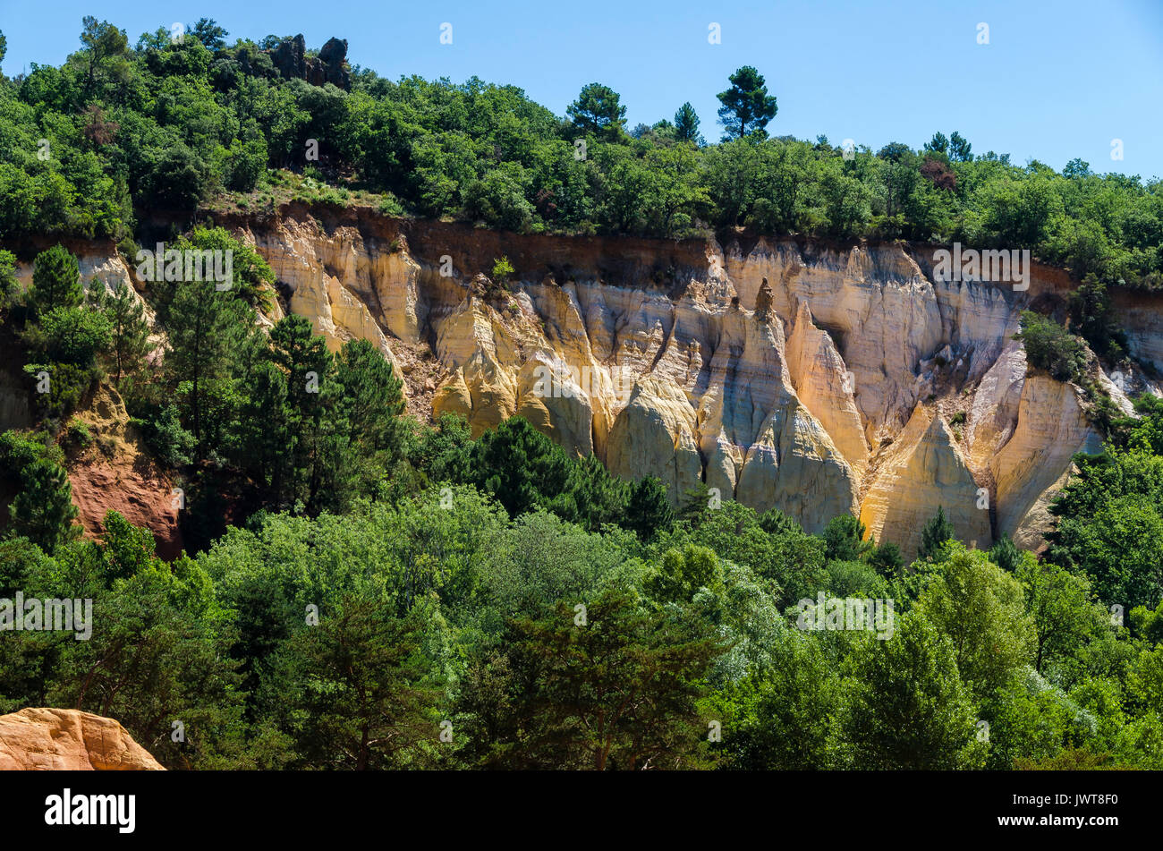 Rustrel, Vaucluse, France Stock Photo - Alamy