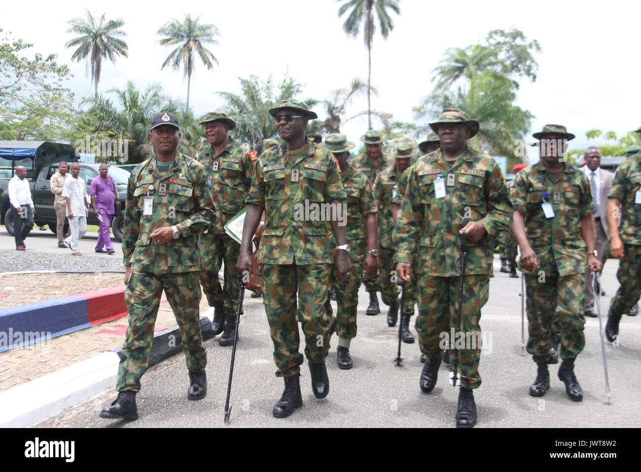 Nigerian army headquarters hi-res stock photography and images - Alamy