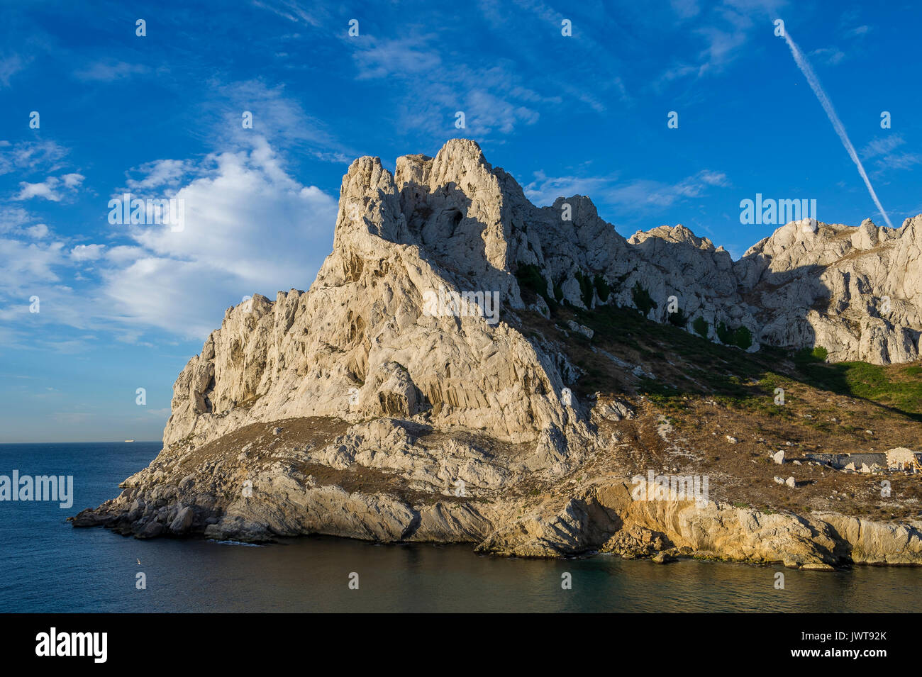 LES GOUDES CAP CROISETTE, MARSEILLE, BDR 13 Stock Photo - Alamy