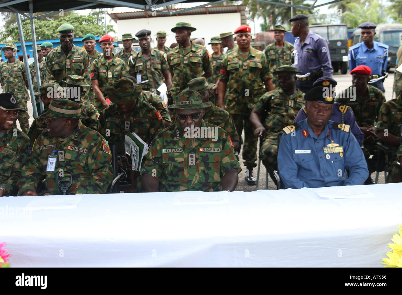 Nigerian army hi-res stock photography and images - Alamy