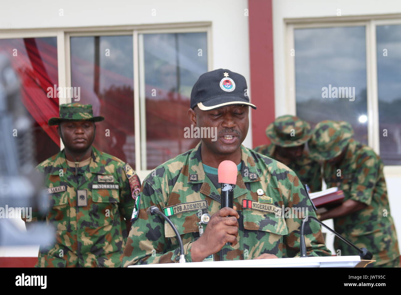 Nigerian army headquarters hi-res stock photography and images - Alamy