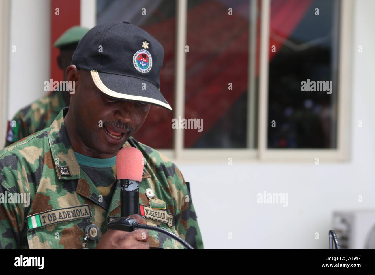Nigerian Chief Of Army Staff High Resolution Stock Photography and ...