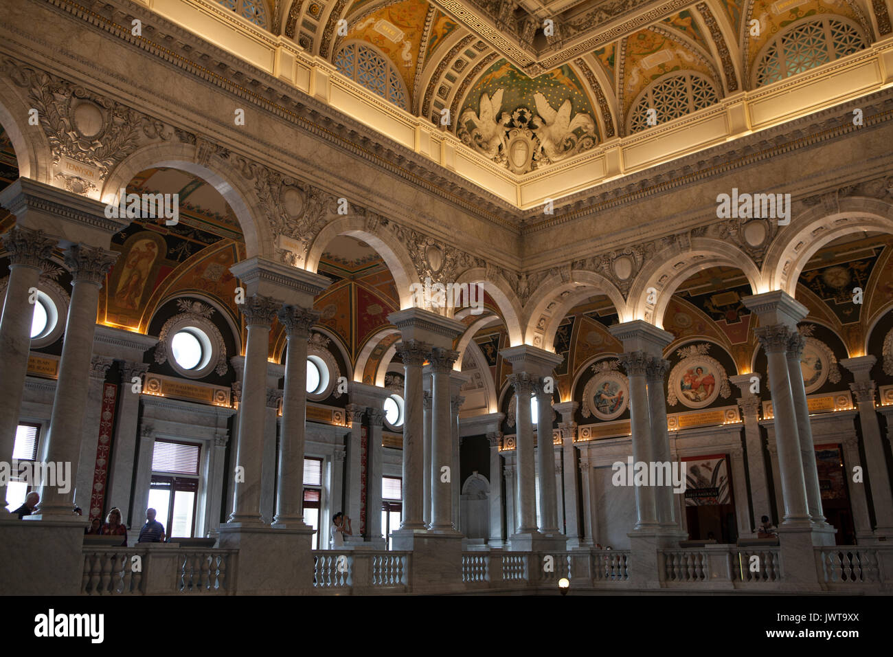 Us library of congress reading room hi-res stock photography and images ...