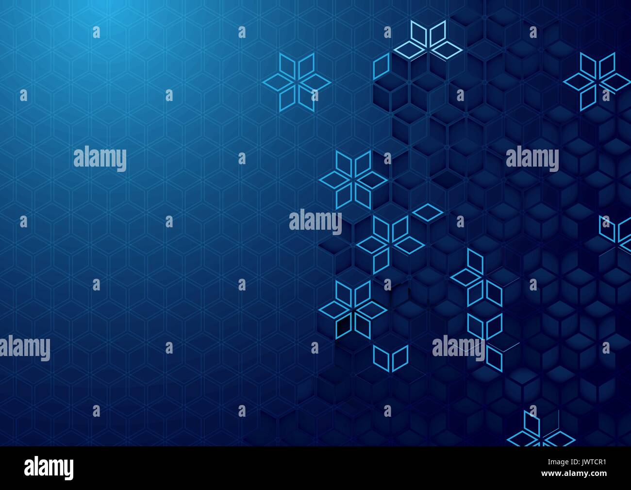 Blue abstract technology digital hi tech concept background Stock ...