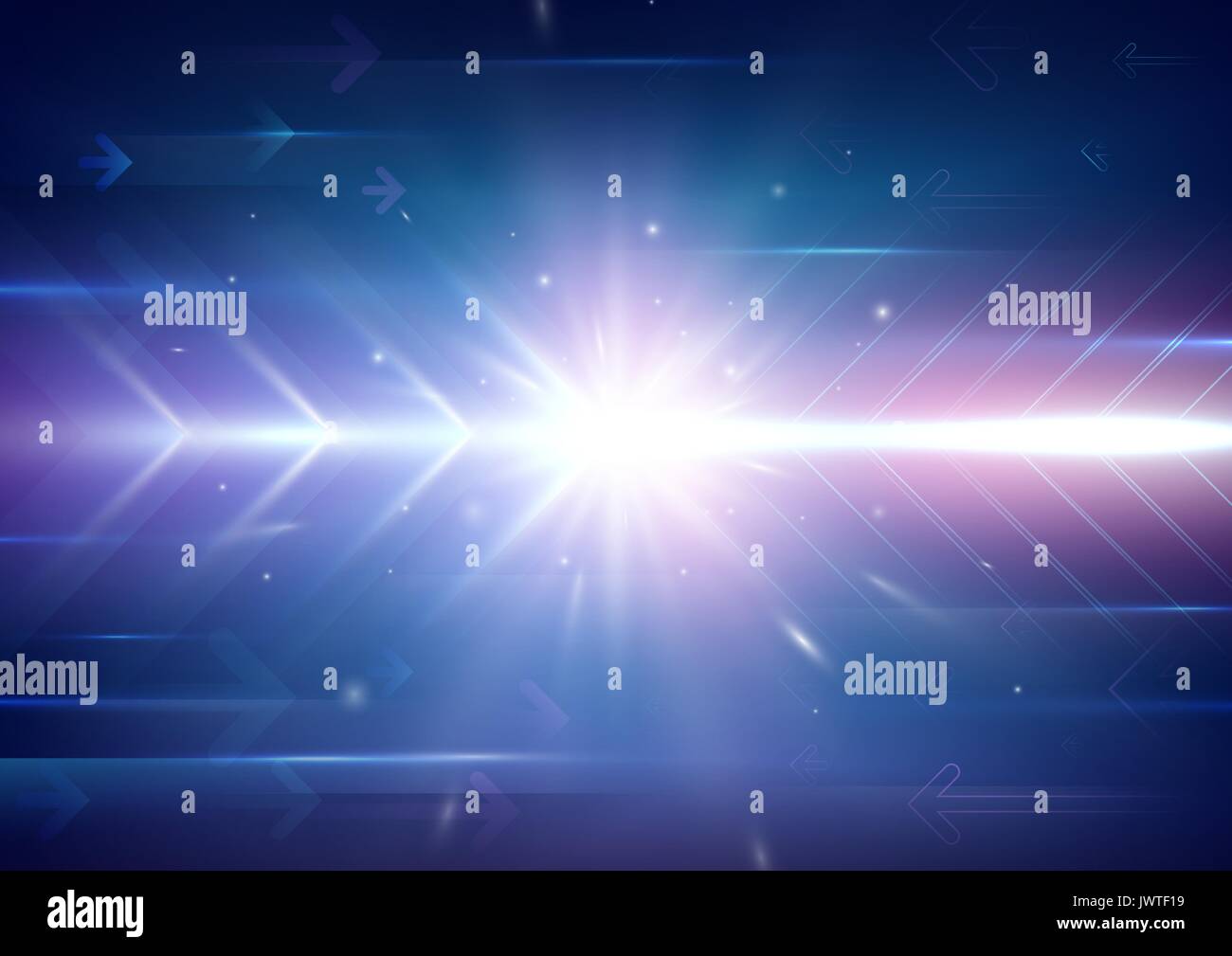 Abstract arrows technology digital hi tech concept background Stock ...