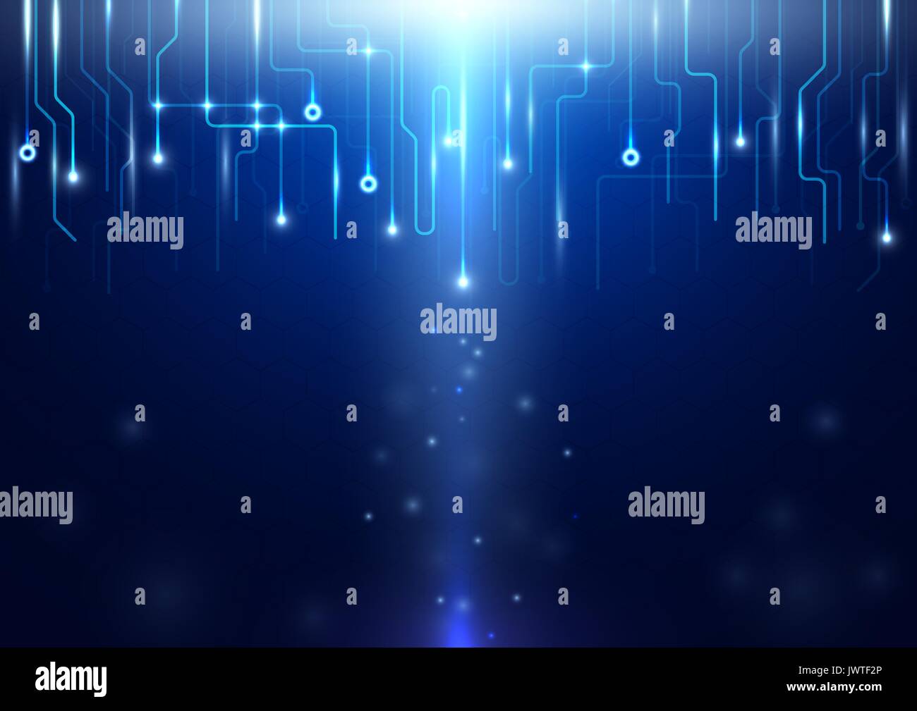 Abstract Lines Circuit Lights Background with Space for your Text ...