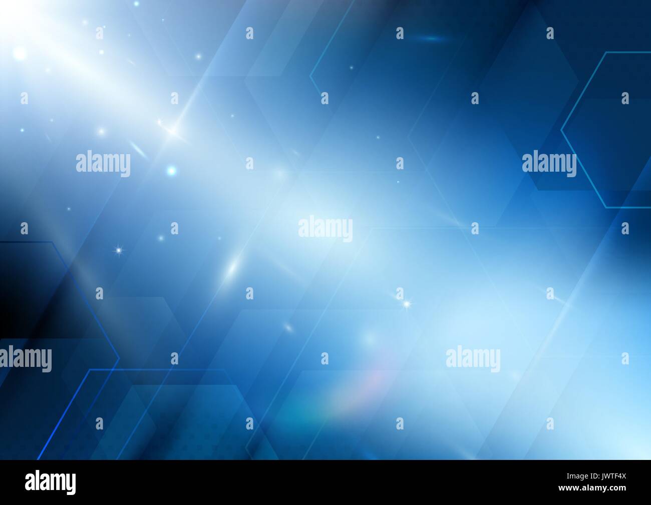Abstract technology digital hi tech hexagons concept background Stock Vector Image & Art - Alamy