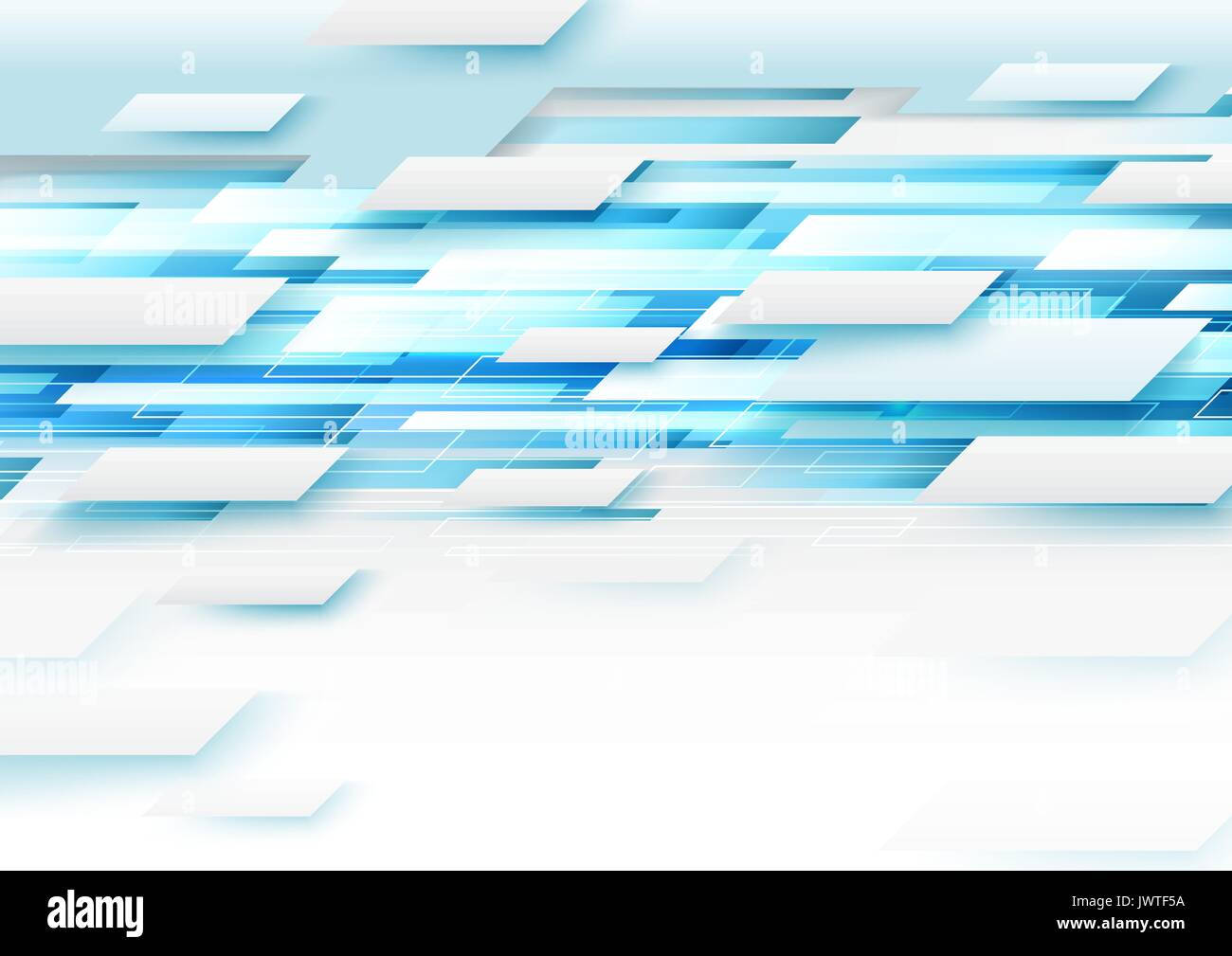 Abstract technology digital hi tech rectangles concept background Stock ...