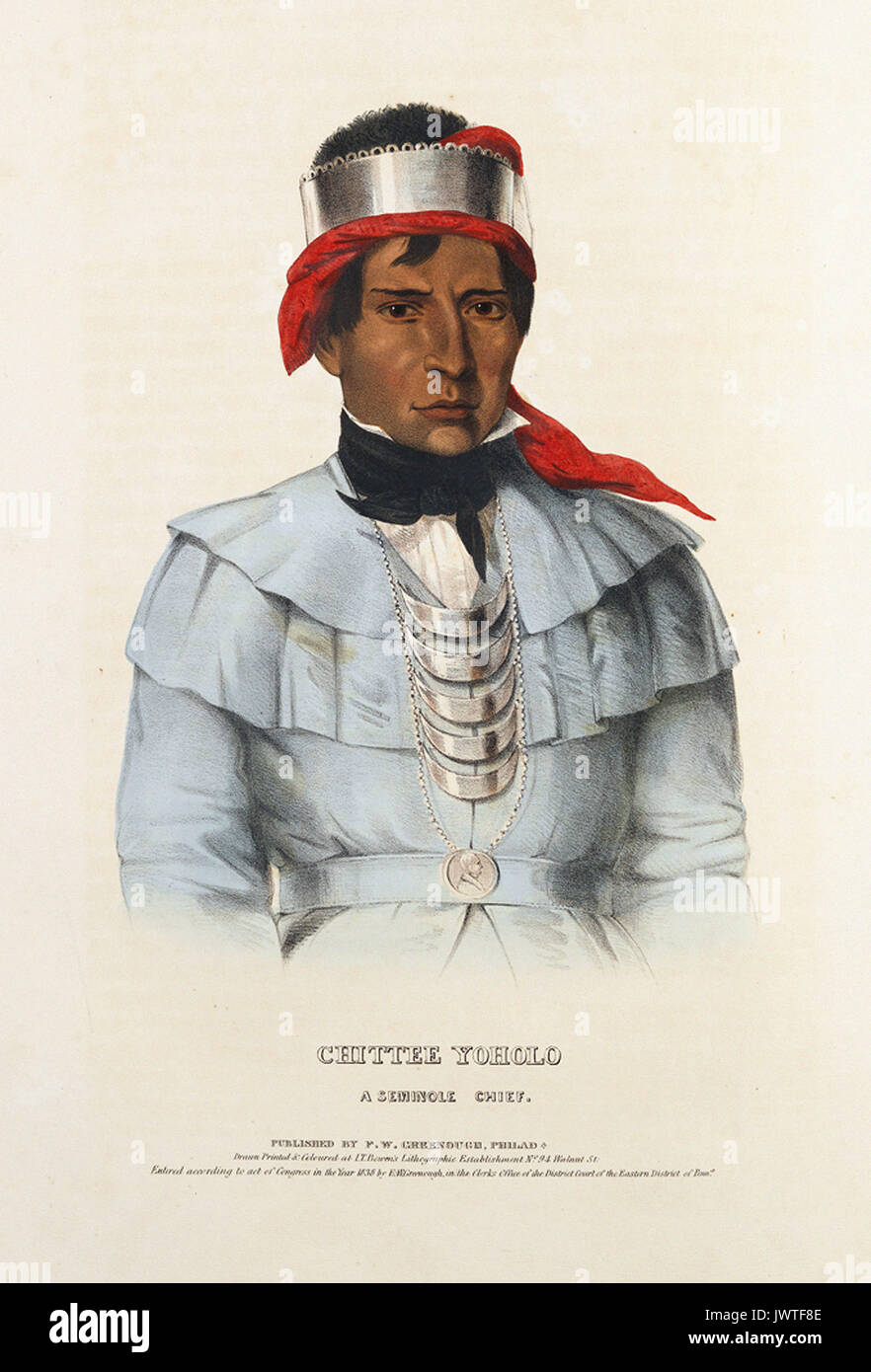 Seminole chief hi-res stock photography and images - Alamy