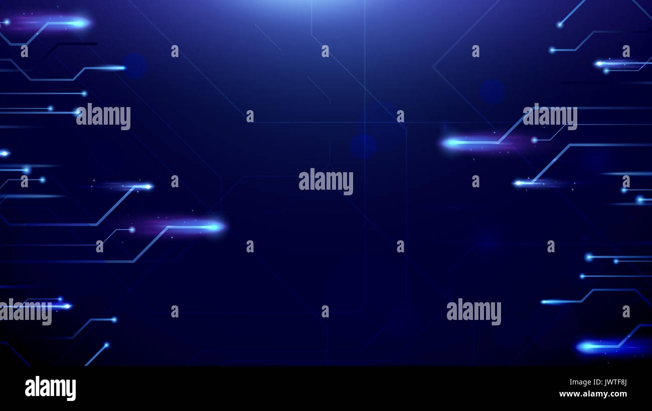 Abstract Lines Circuit Lights Background with Space for your Text ...